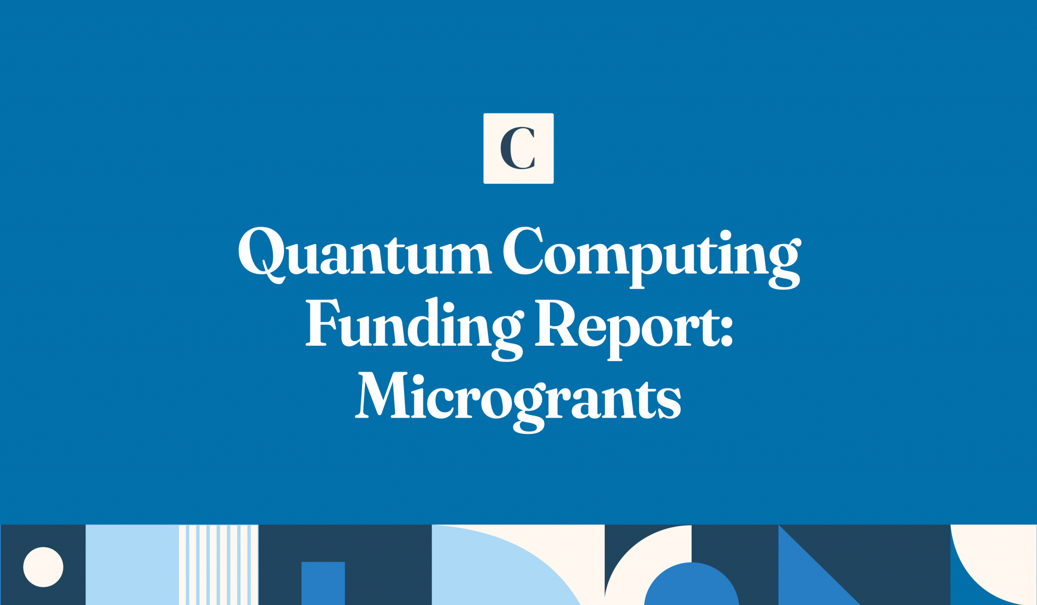 Report: Quantum Computing Microgrant Funding - Column