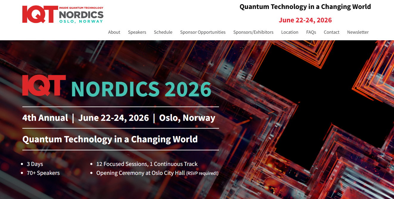 The Complete List of Quantum Computing Conferences in 2026